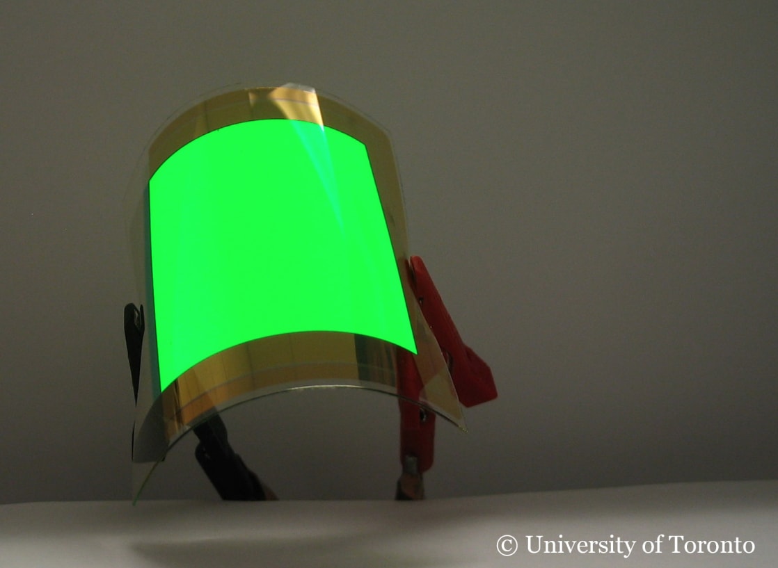 High-Efficiency OLED on Plastic - Tech Briefs