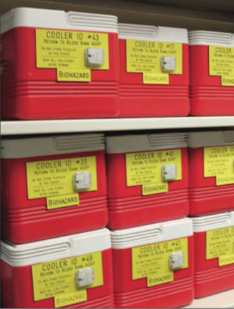 Real Time Location System Tracks Blood Coolers, Saves Blood - Medical ...