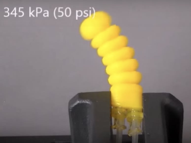 A First: 3D-Printed, Squishy Four-Legged Robot Can Climb Over Obstacles ...