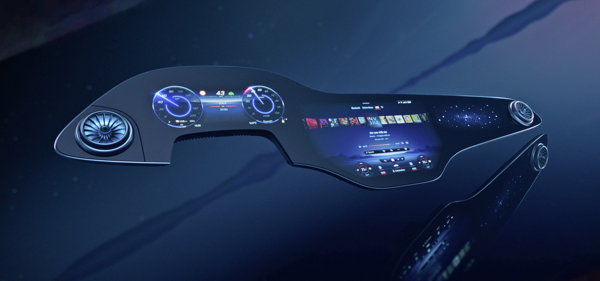 CES 2021: Mercedes-Benz Hyperscreen Brings Dash-Wide Displays to ...