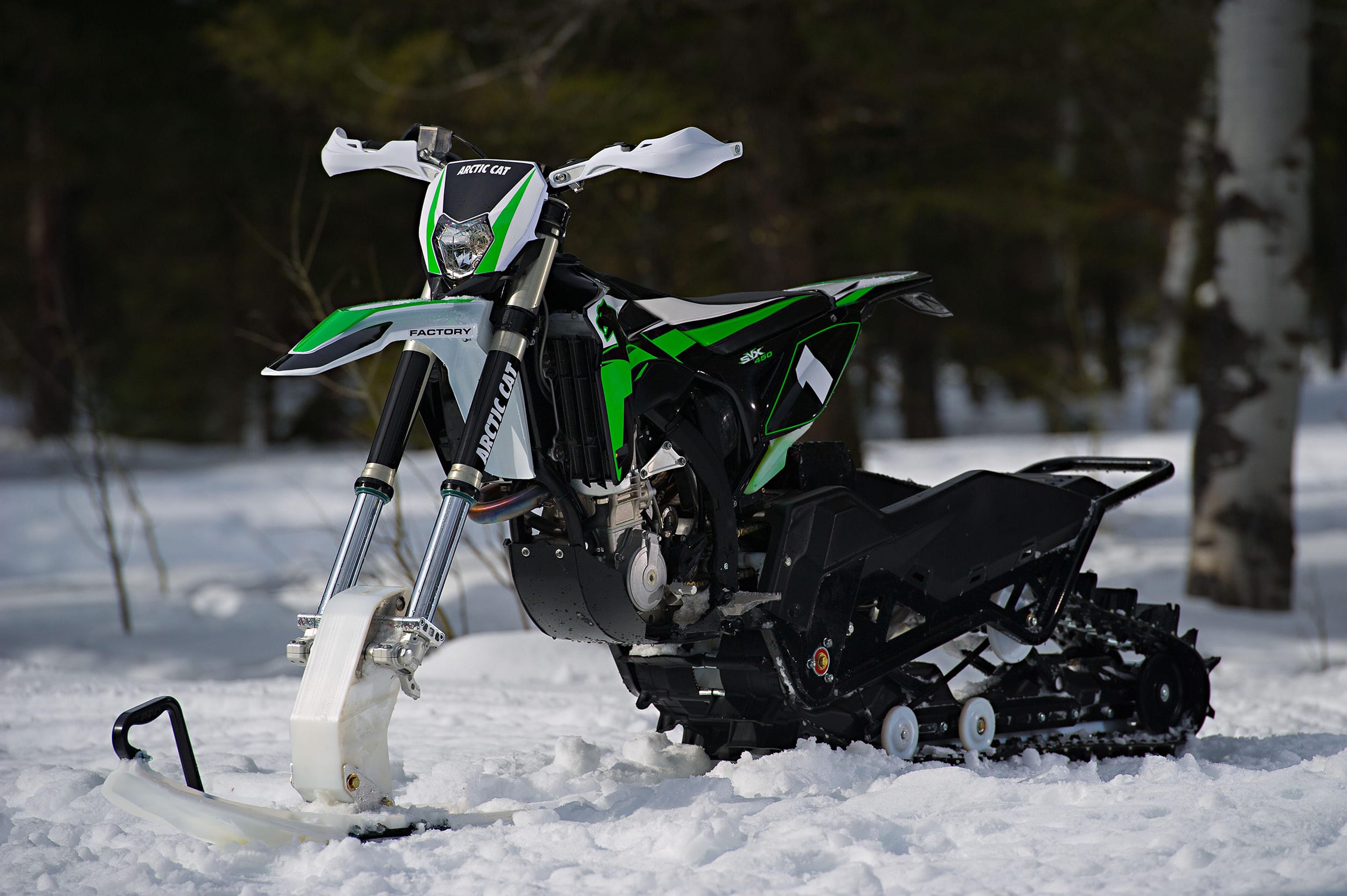 Arctic Cat Debuts Purpose-Built 'Snow Bike' in 2017 Model Line ...