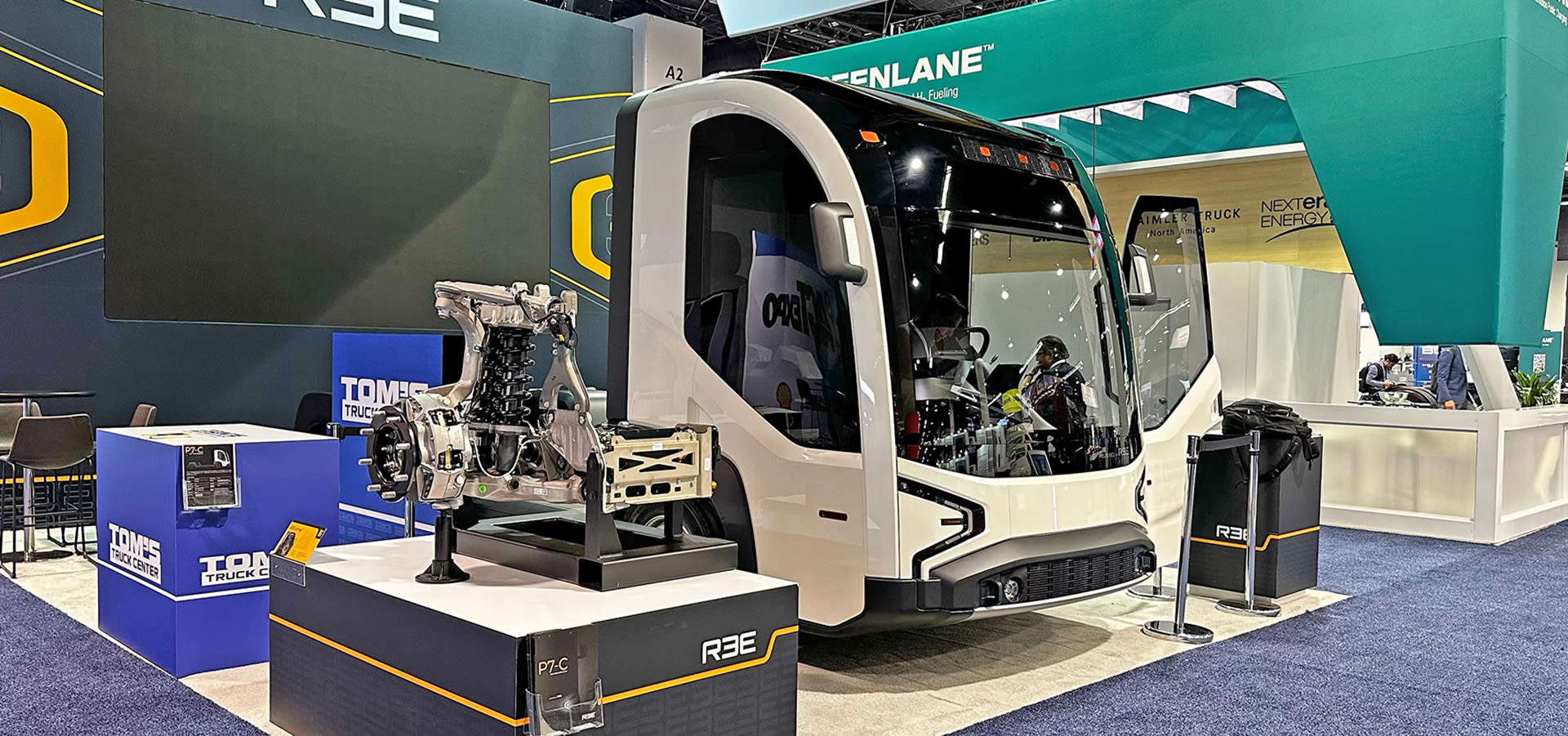 REE Unveils P7-C Chassis Cab at ACT Expo - Mobility Engineering Technology