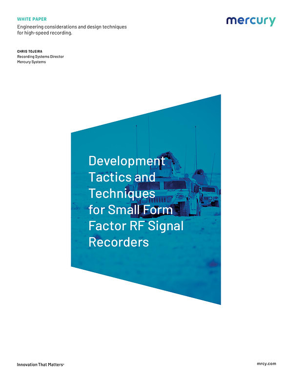 Development Tactics and Techniques for Small Form Factor RF Signal ...