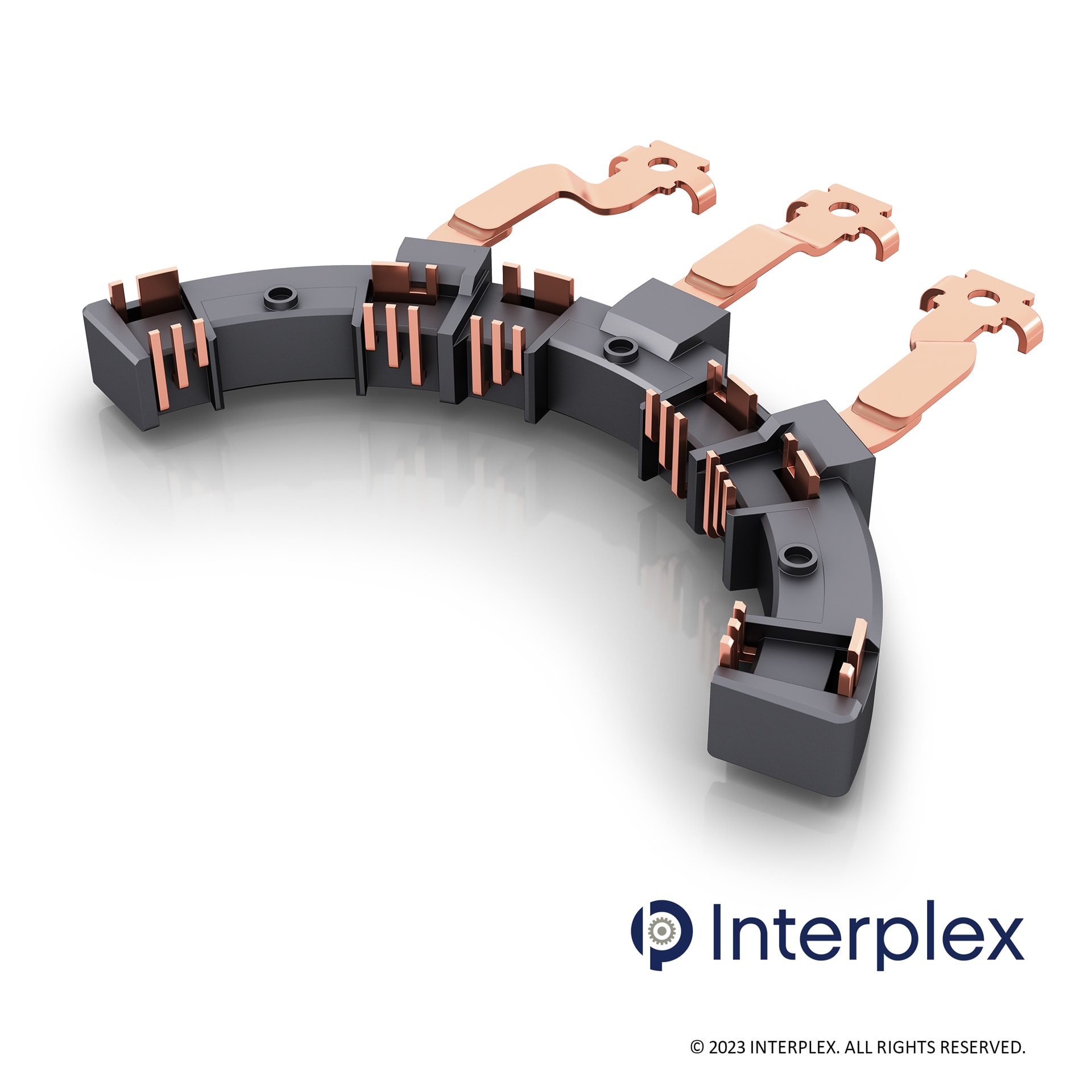 Product Focus: Interplex Showcases Latest Motor Stator Busbar for EV ...