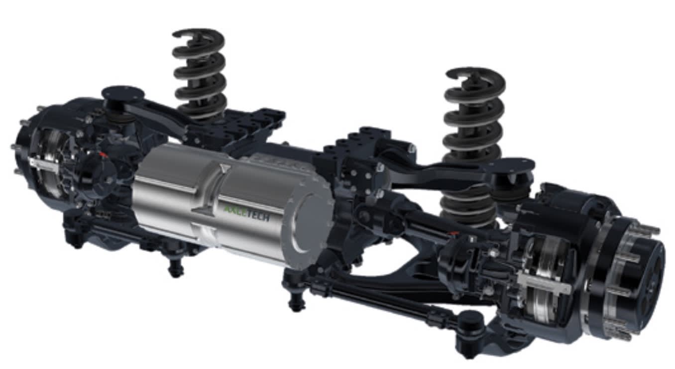 AxleTech Develops Electric Independent Suspension Concept for Vehicles ...