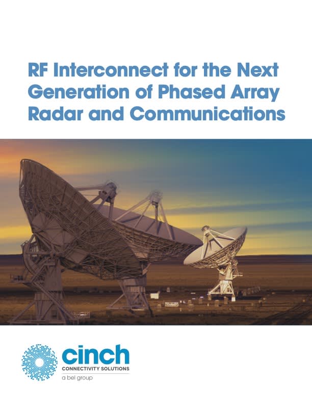 RF Interconnect for Next-Generation Phased Array Radar & Communications ...