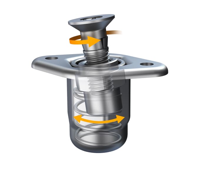 Enduralock Self-Aligning Nut Plate