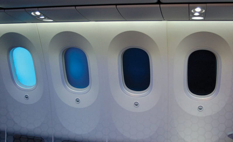 Electronically Dimmable Aircraft Windows - Mobility Engineering Technology