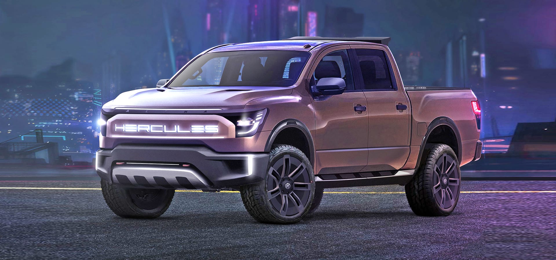 Hercules Readies Alpha Electric Pickup Prototypes - Mobility ...