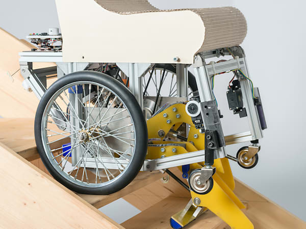 Bionic Wheelchair Climbs Stairs Without Tipping Over - Medical Design ...