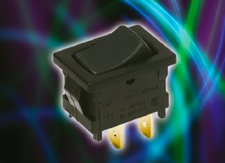 Miniature Snap-In Power Rocker Switches - Medical Design Briefs