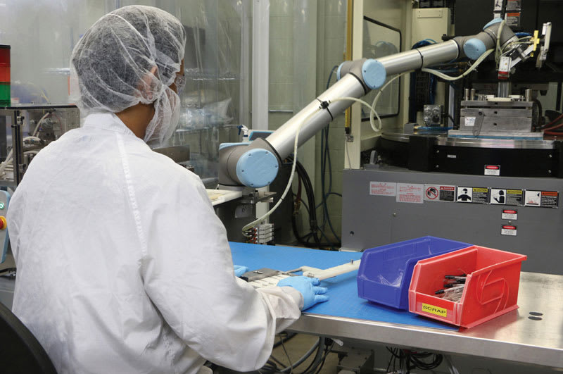 Collaborative Robots Fill Automation Gaps For Medical Device ...
