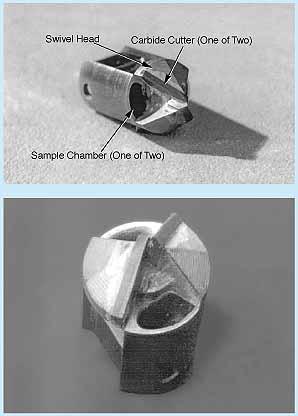 Swivel-Head Sampling Drill Bit - Tech Briefs