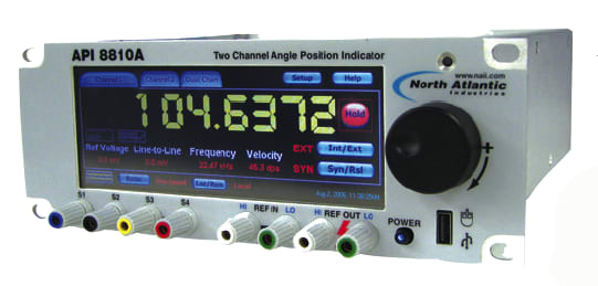Synchro/Resolver Angle Measurement Instrument - Tech Briefs