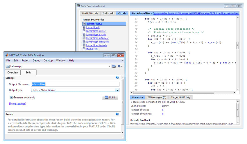 Code Generation Software - Tech Briefs