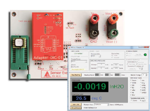 Pressure Sensor Evaluation Kit - Tech Briefs