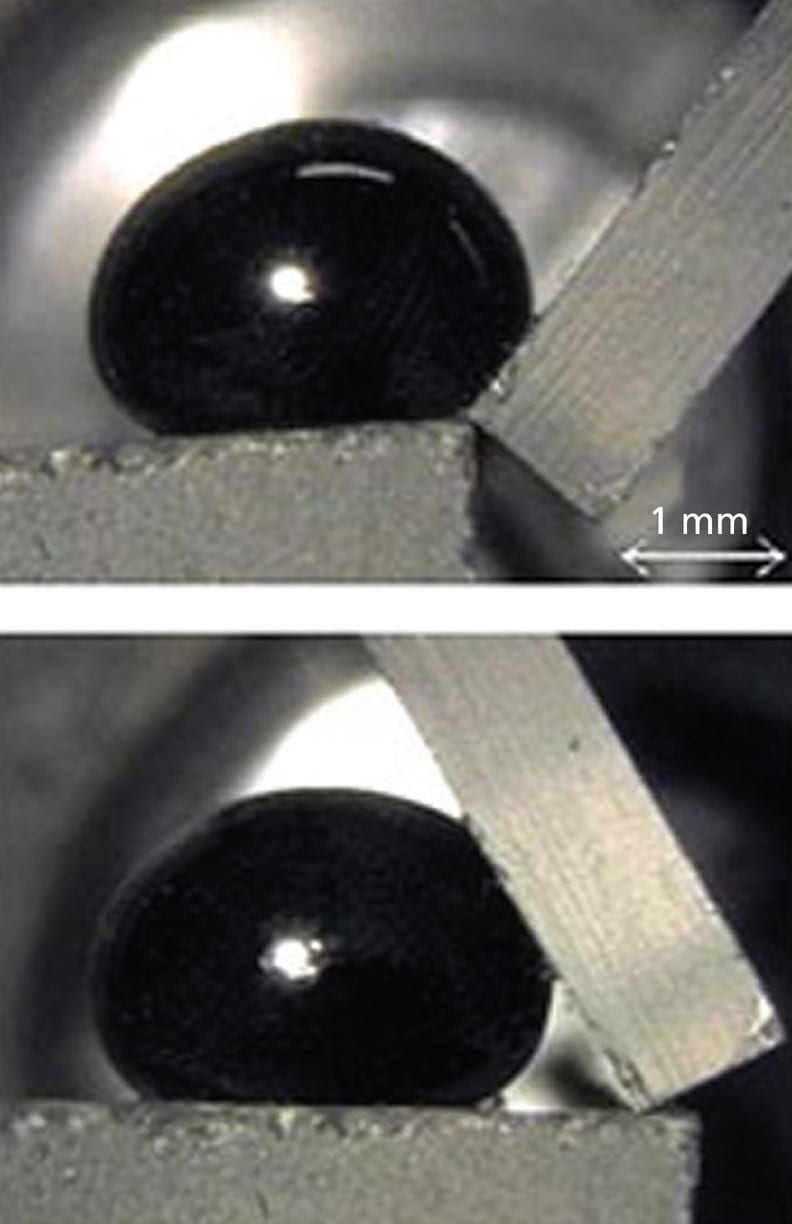 Simple, Accurate Method for Contact Angle Measurement - Tech Briefs