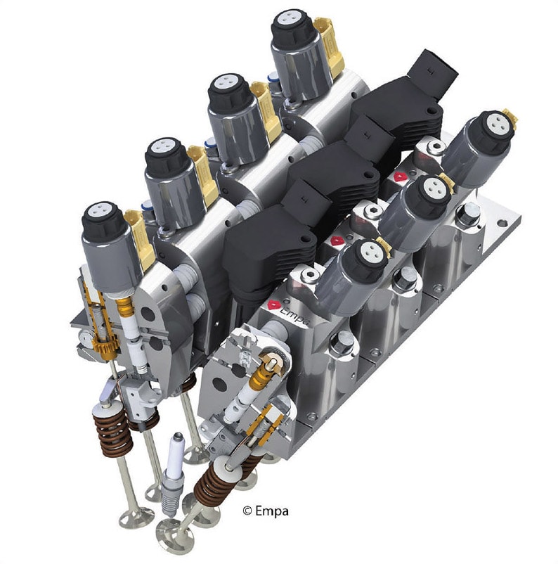 Electrohydraulically Actuated Valve Train - Tech Briefs