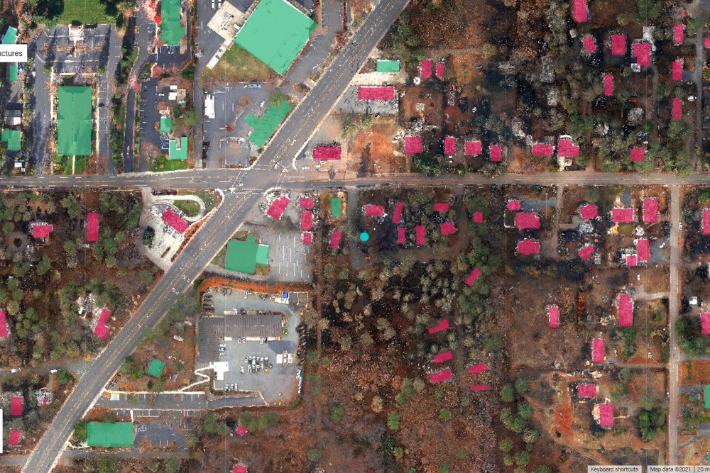 DamageMap Uses AI to Spot Damage from Wildfires - Tech Briefs