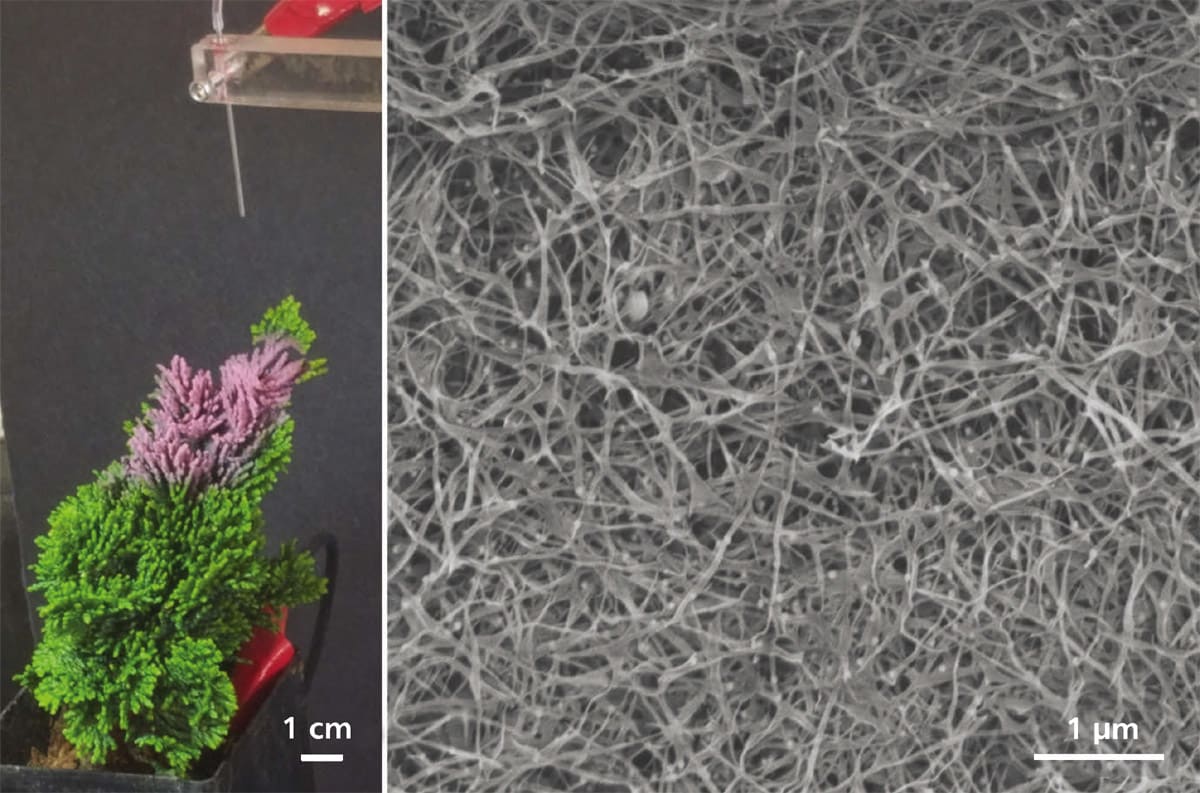 Method Sprays Extremely Thin Wires on 3D Objects - Tech Briefs