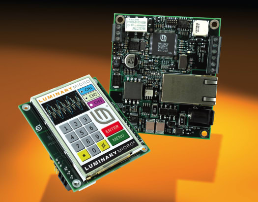 Networked Intelligent Display and Serial-to-Ethernet Modules - Tech Briefs
