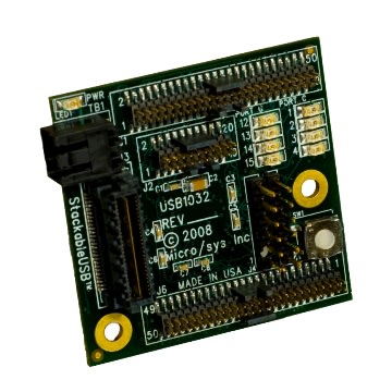 Stackable USB Host Microcontroller - Tech Briefs