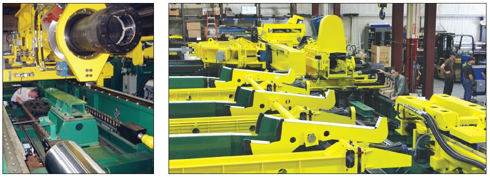 Couplings Synchronize Motion in Pipe Bending System - Tech Briefs