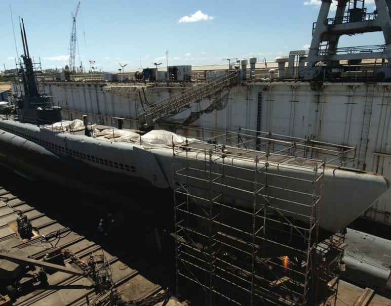 Naval Shipyard Automates Dry Dock Operation - Tech Briefs