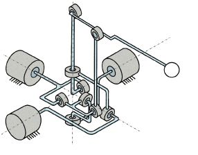 Three-Degree-of-Freedom Parallel Mechanical Linkage - Tech Briefs