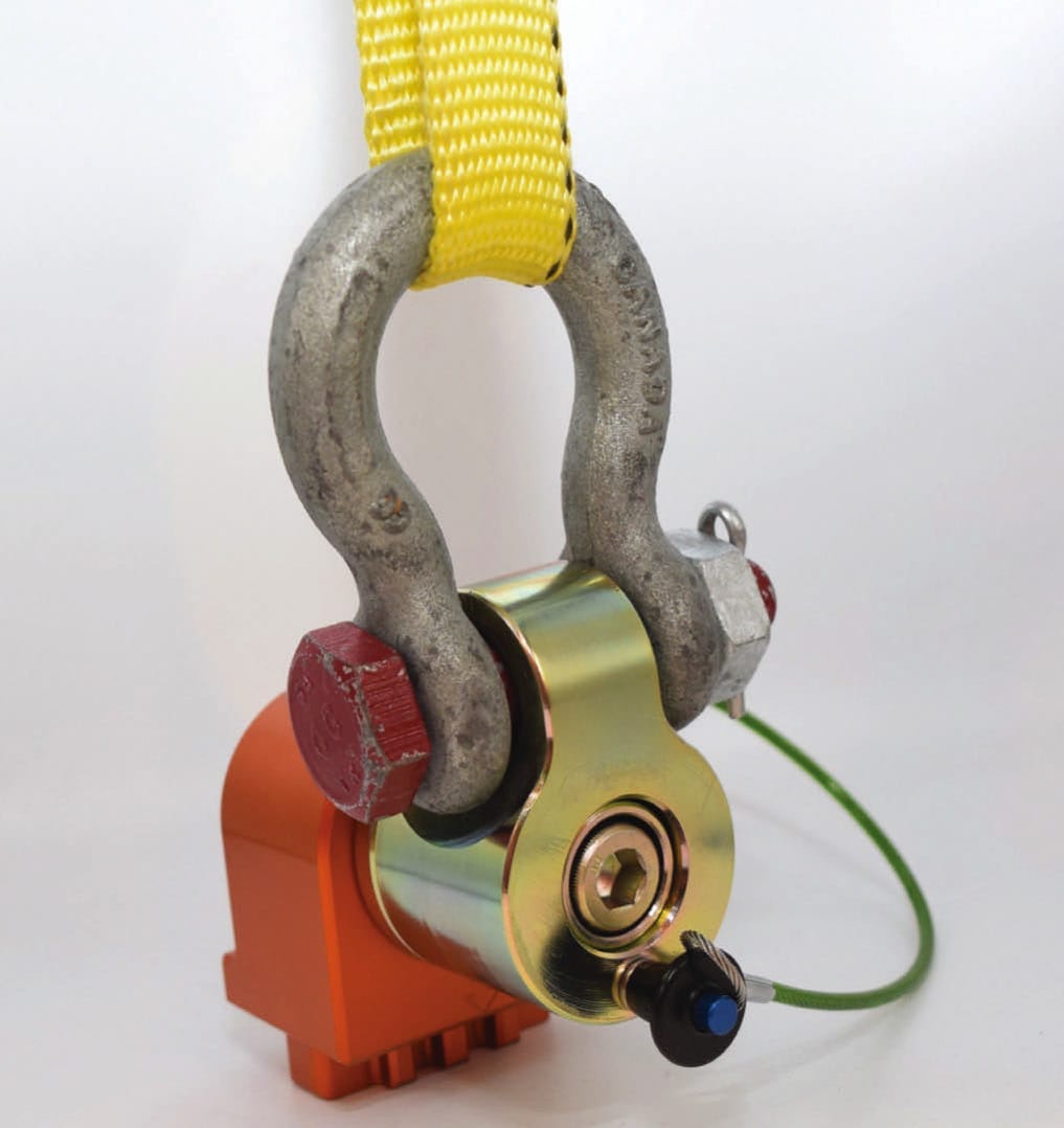 Locking Side Pull Hoist Ring - Tech Briefs