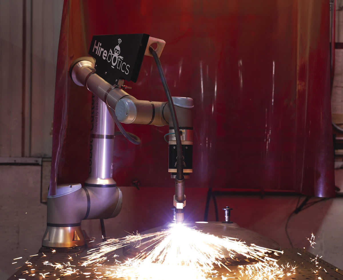 Reducing Plasma Cutting Cycle Time with a Cobot Cutter - Tech Briefs