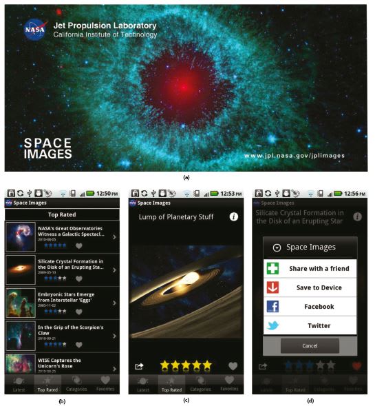 Space Images for NASA JPL Android Version - Tech Briefs