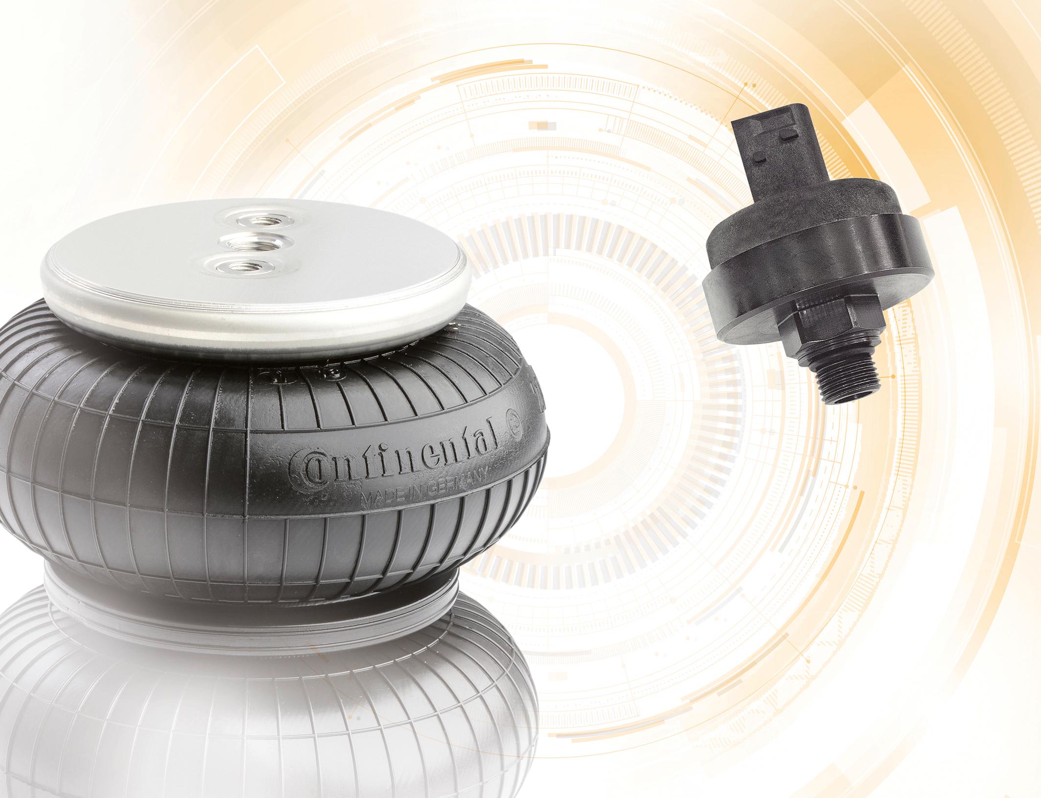 Sensor-Controlled Air Springs - Tech Briefs