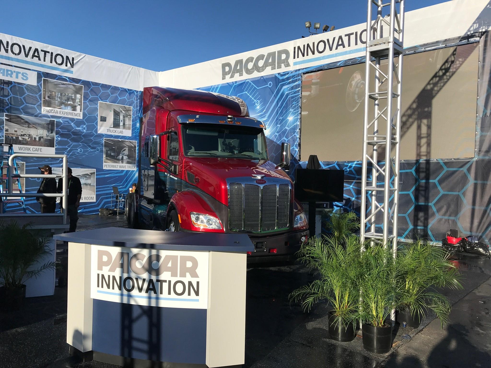 Paccar Reveals New and Future Tech at CES 2018 - Mobility Engineering ...