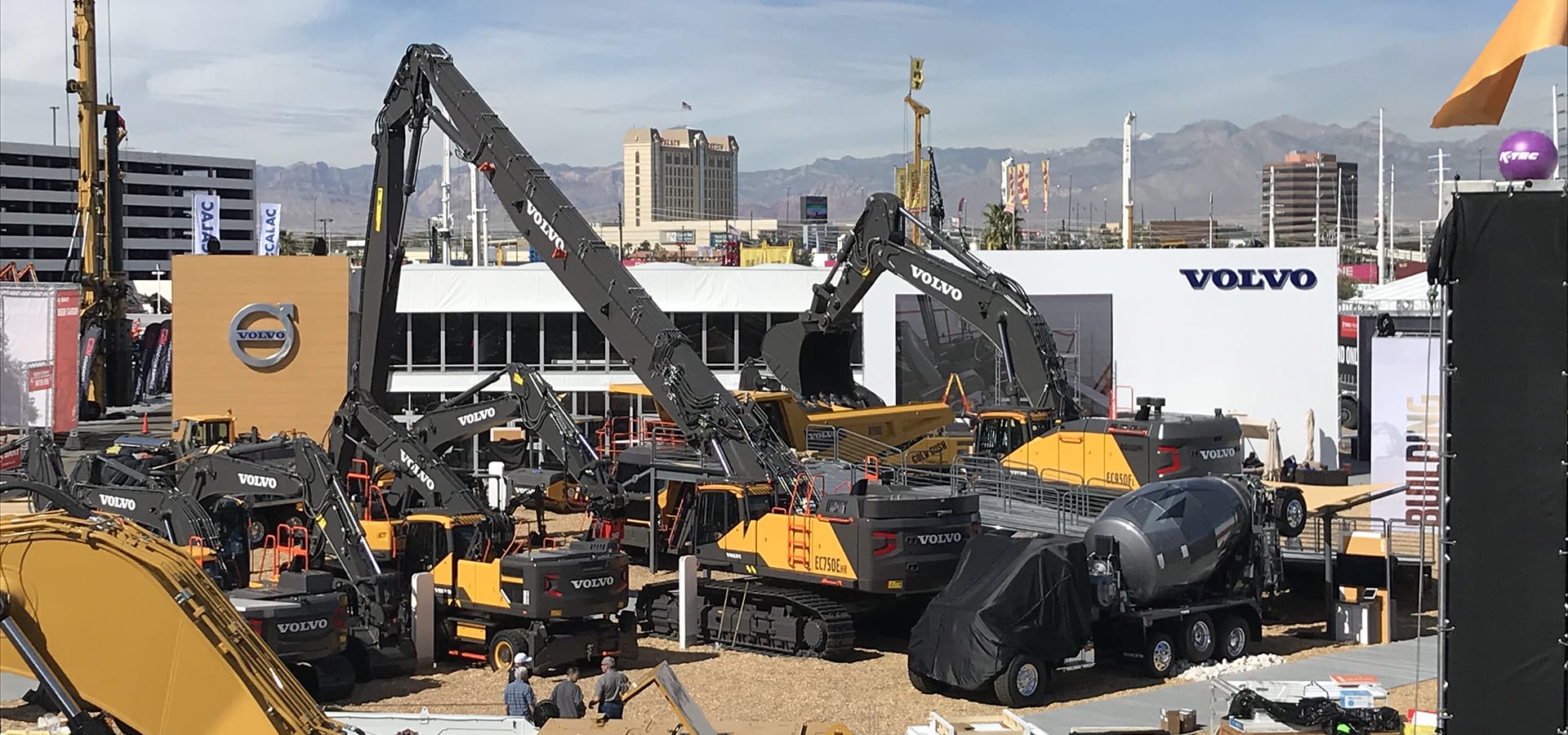 Volvo CE Showcases 100-Ton EC950F Excavator, New Hybrid Assist That ...