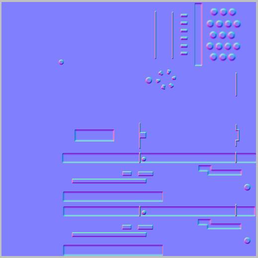 Normal Map tutorial for Photoshop & 3ds Max