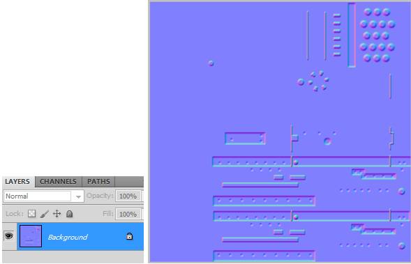 Normal Map tutorial for Photoshop & 3ds Max