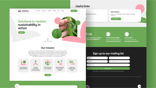 Sustainability Innovation Lab | Our Work | tda! - The Digital Age