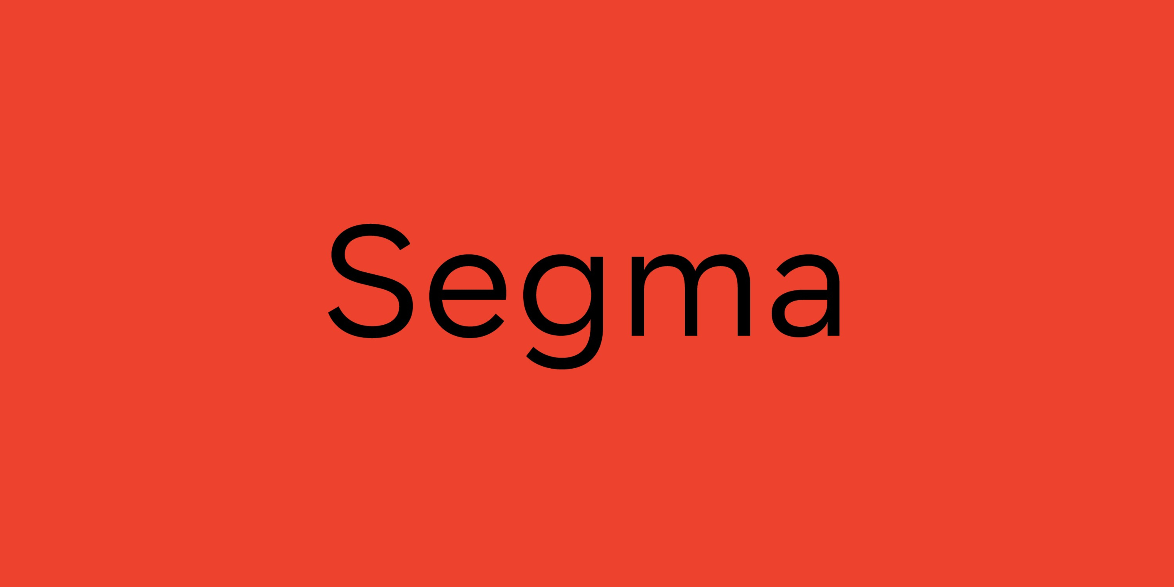Segma | The Designers Foundry