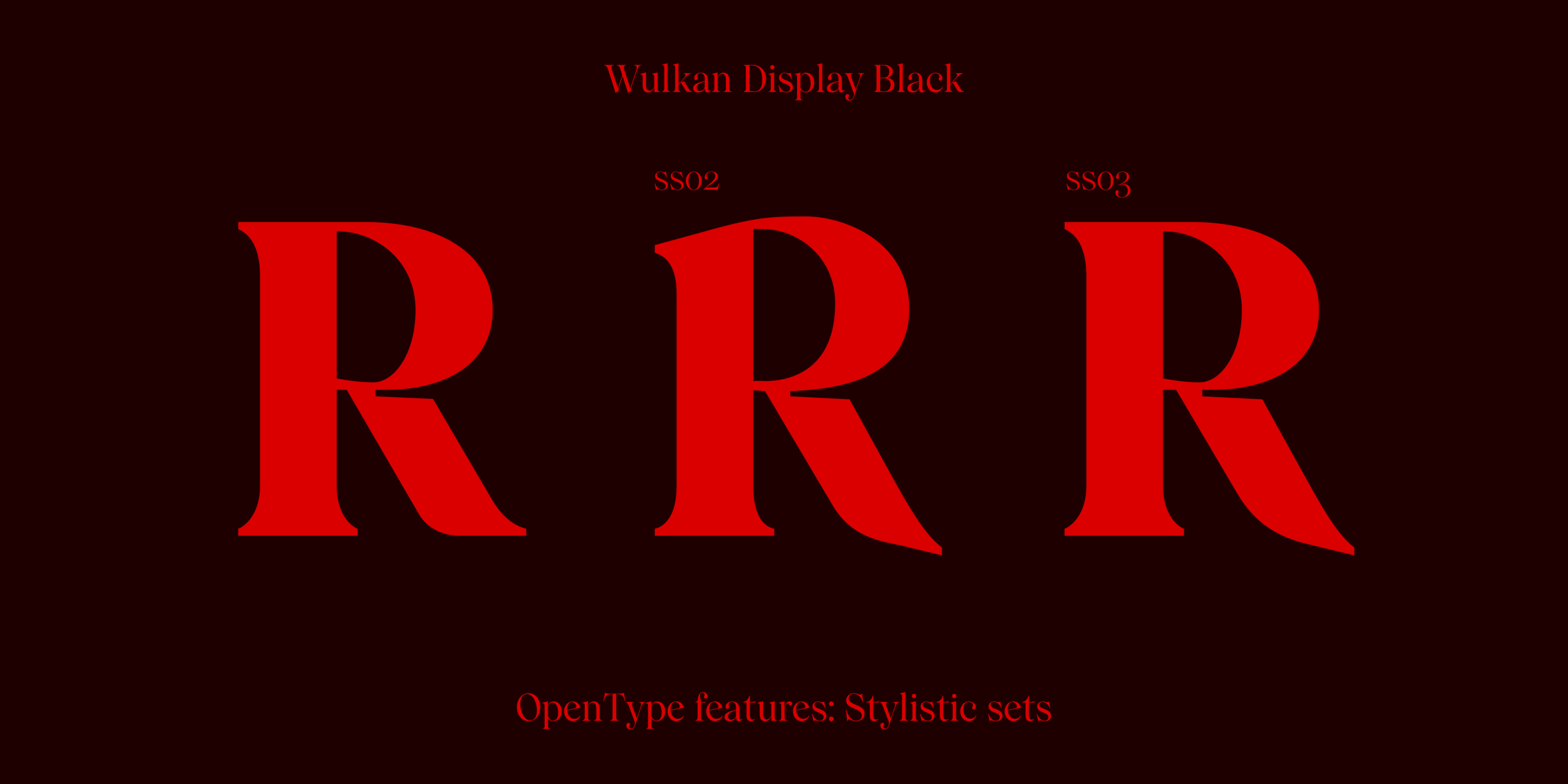 Wulkan Display | The Designers Foundry