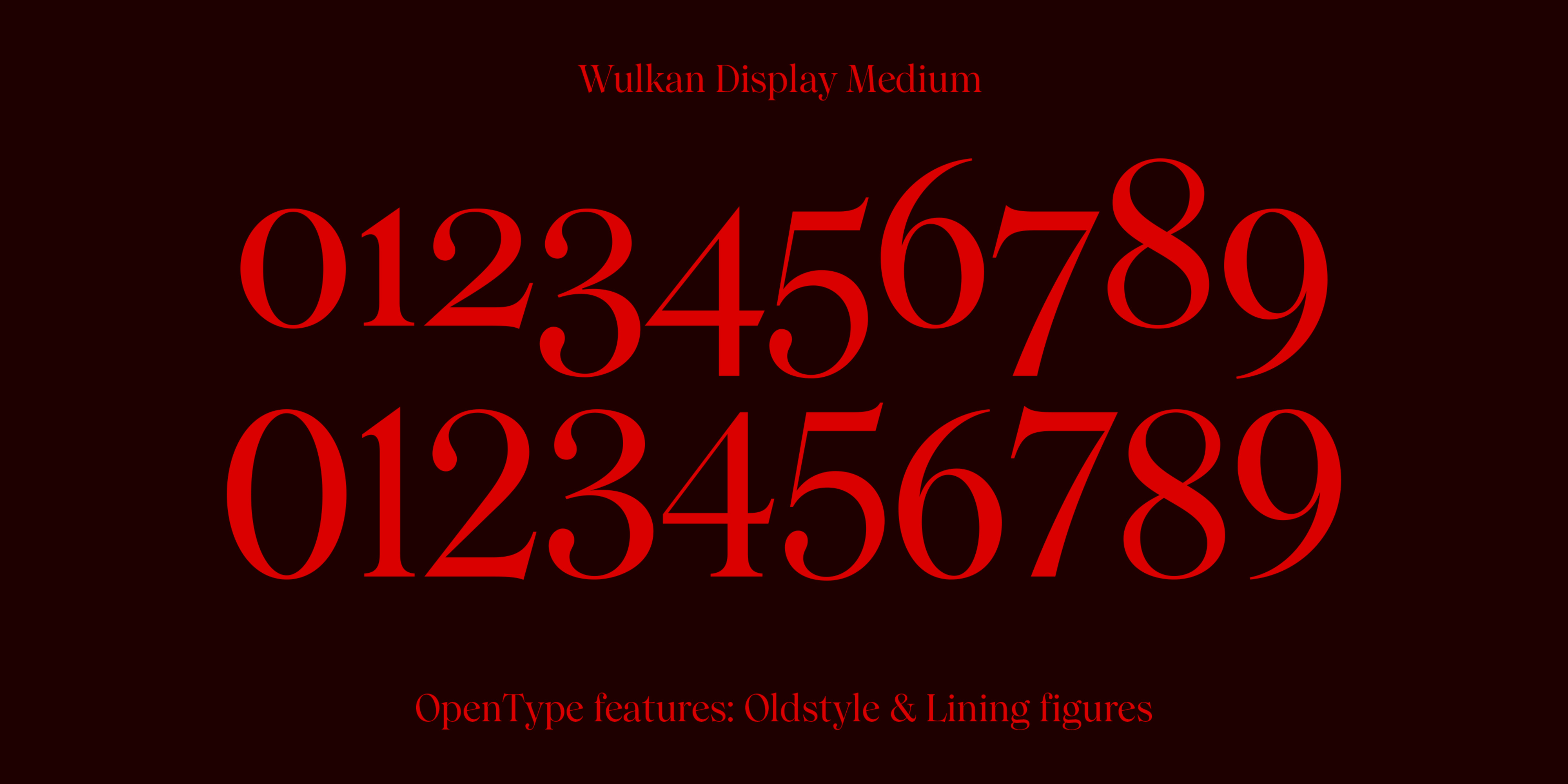 Wulkan Display | The Designers Foundry