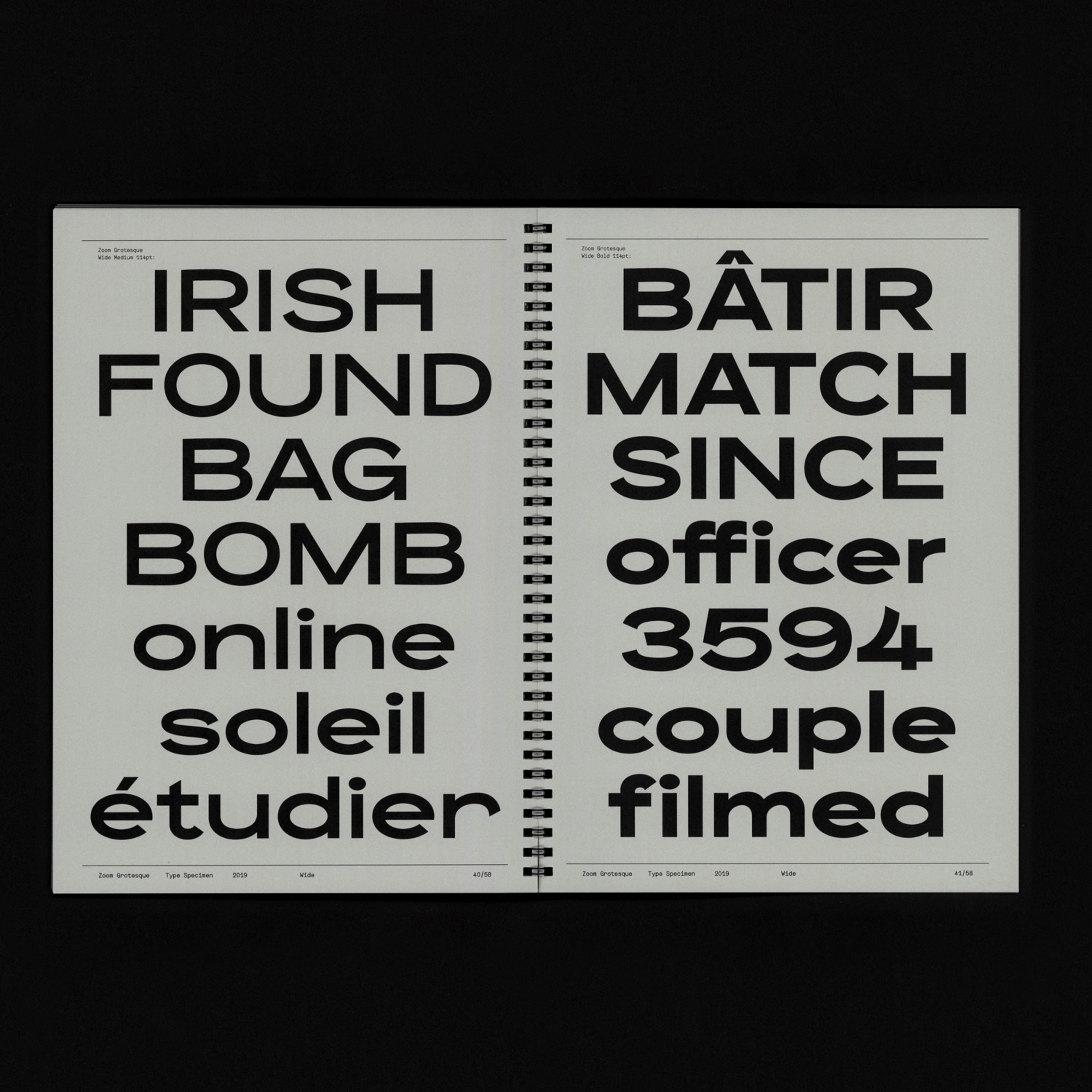 Zoom Pro Specimen | The Designers Foundry