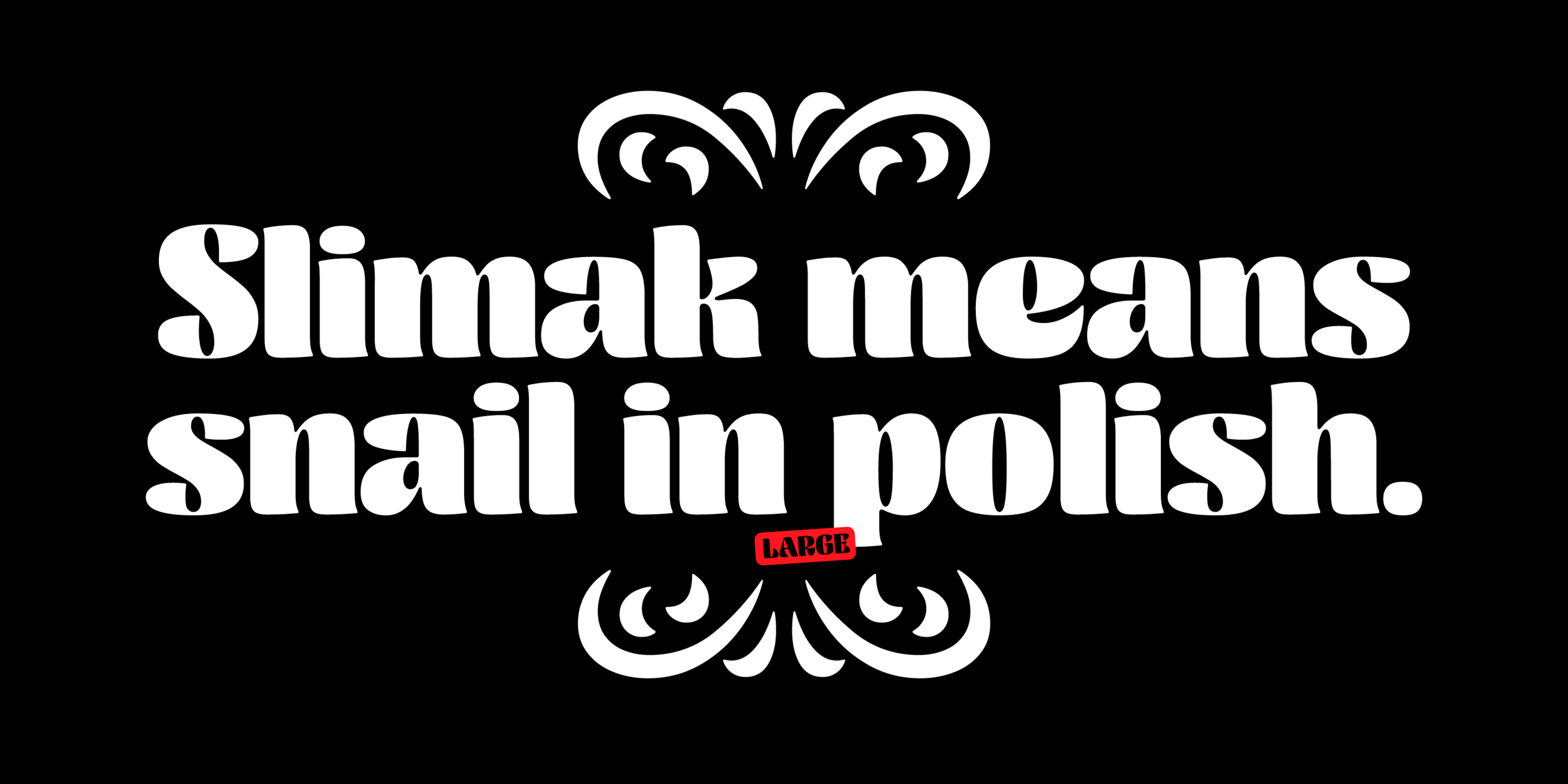 Slimak | The Designers Foundry