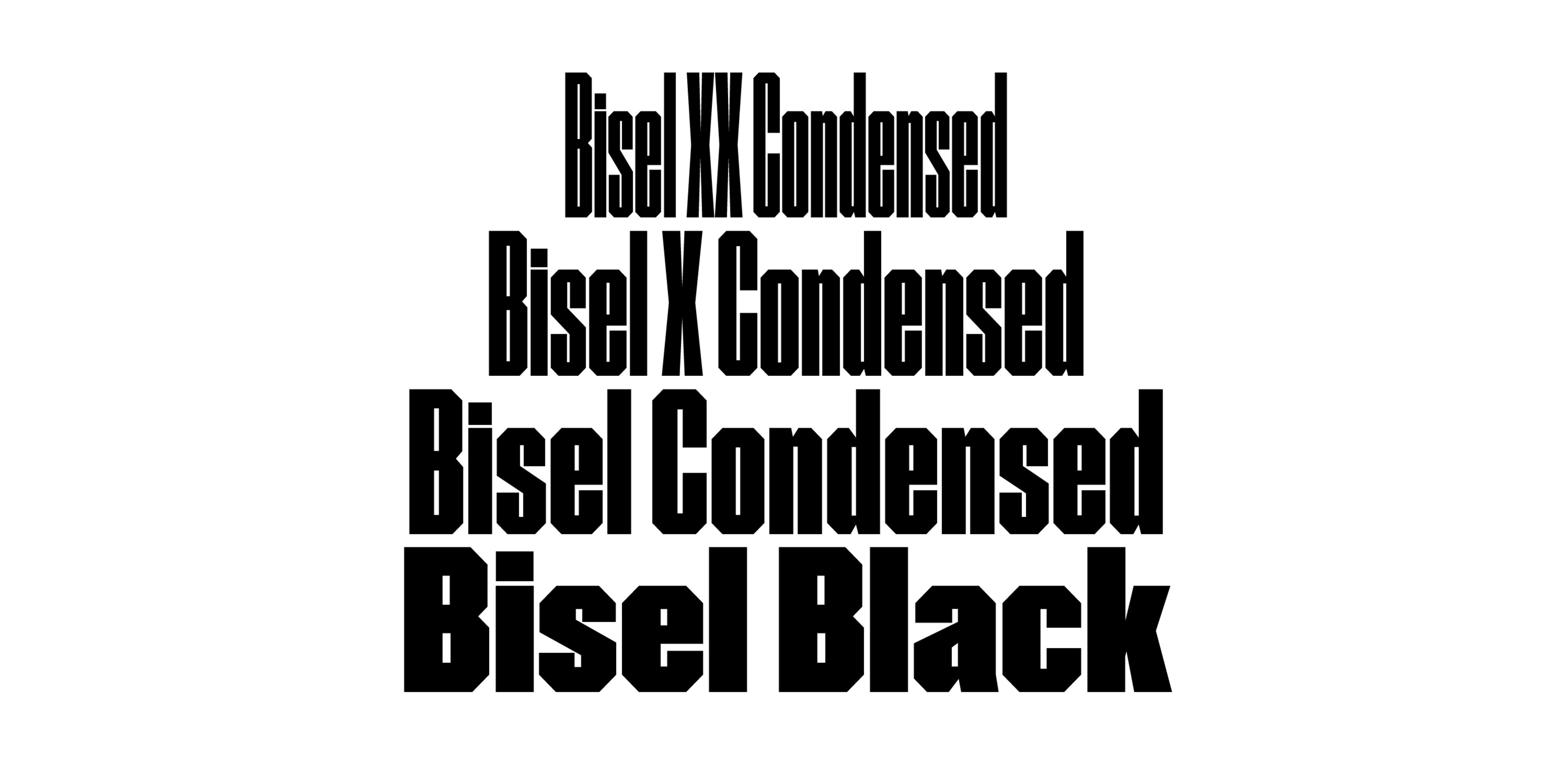 Bisel | The Designers Foundry