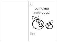 10 Printable coloring cards for Mother's Day ( French Version ) by ...
