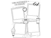 12 Month Art Project ( French Version ) by Teach Simple