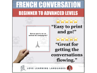 120 French Conversation Starters - Beginner to Advanced Levels ...