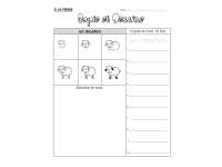 20 Copy and Draw Spelling Vocabulary Worksheets - Classroom Theme ...