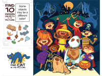 20 Hidden Objects & Find The Differences Puzzles and Games by Teach Simple