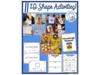 2D and 3D Shapes: Printable and Digital Activity Bundle | Google Slides ...